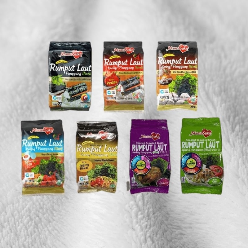 Jual GIM Rumput Laut Mamasuka (1pc isi 2 bungkus) | Shopee Indonesia