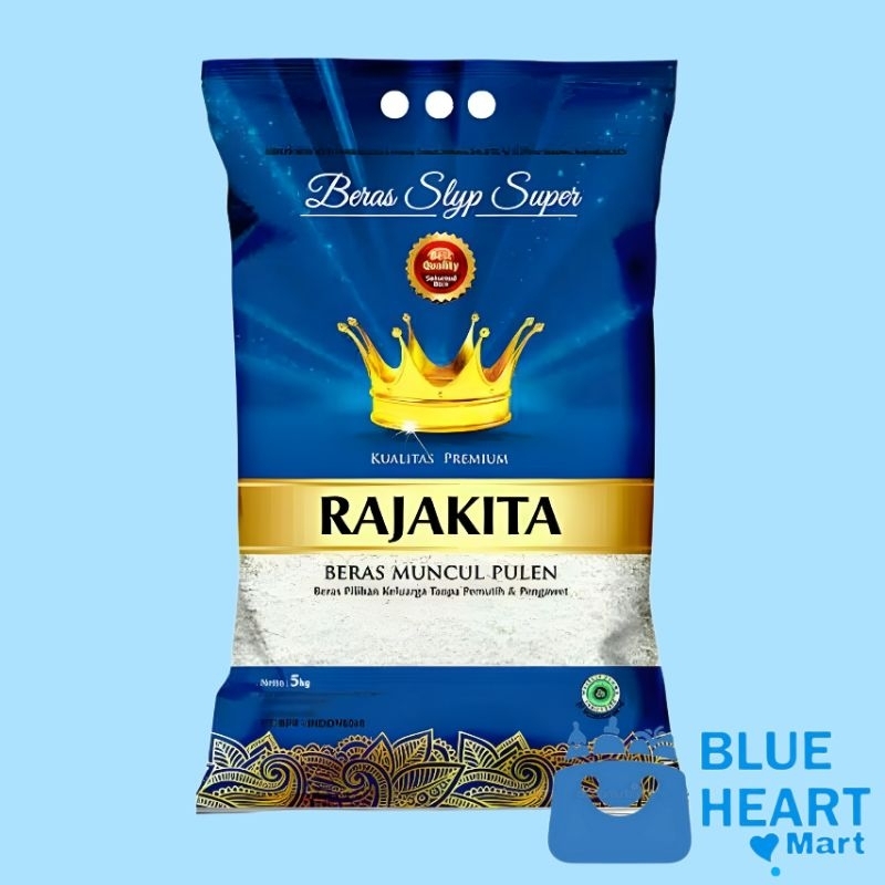 Jual Beras RAJA 5kg (Area Solo Bisa Pengiriman Instan) | Shopee Indonesia