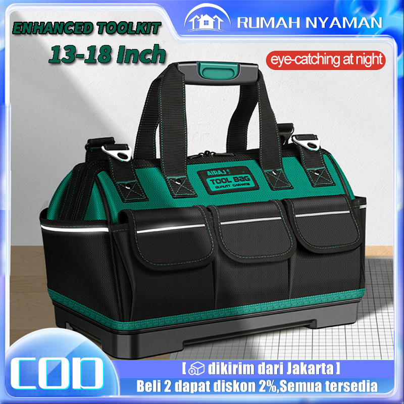 Jual GREENER Tool Bags/Tas Perkakas 13 inch Bahan Kain Oxford ...
