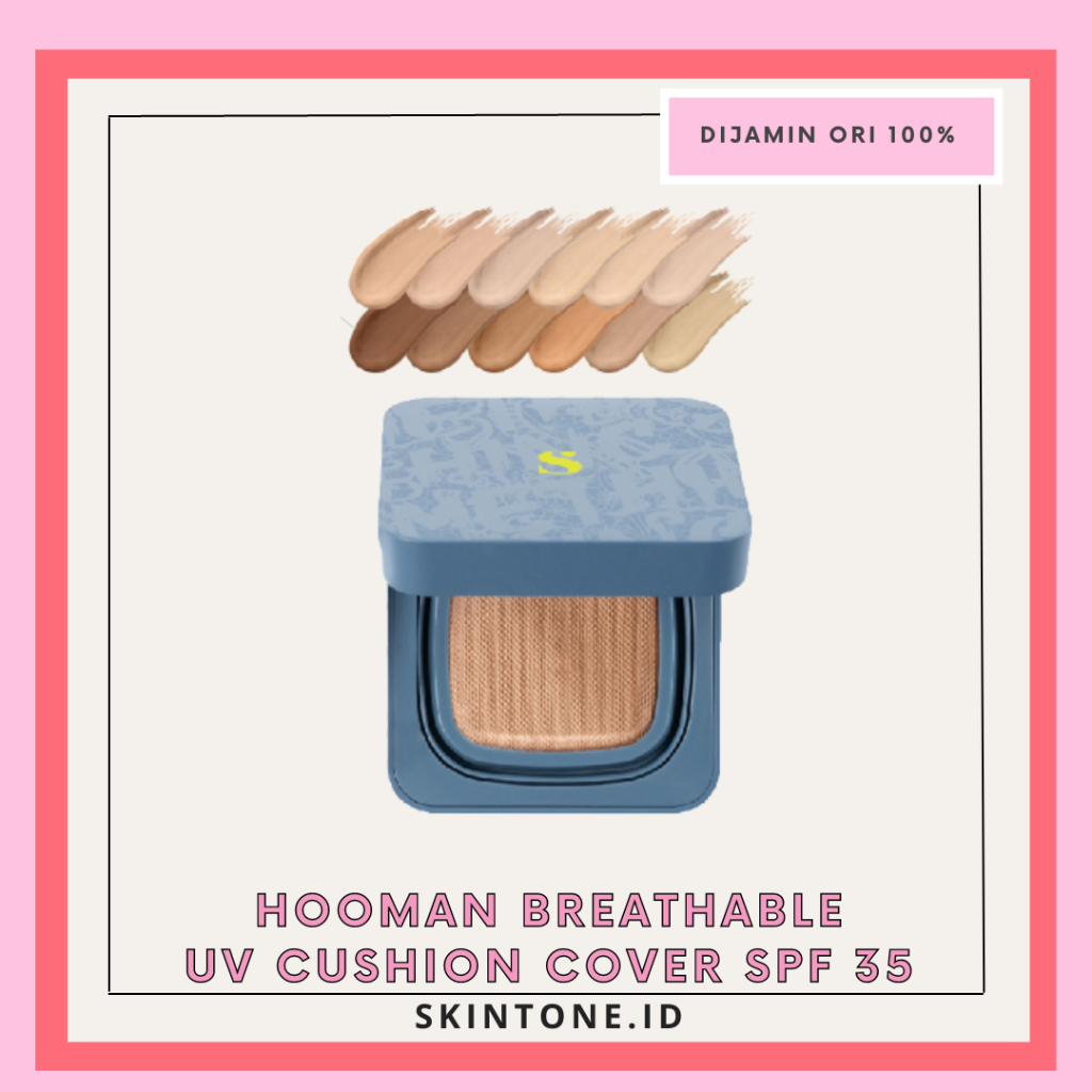 Jual SOMETHINC HOOMAN Breathable UV Cushion Cover SPF 35 PA++++ Something Cushion Matte Finish ...