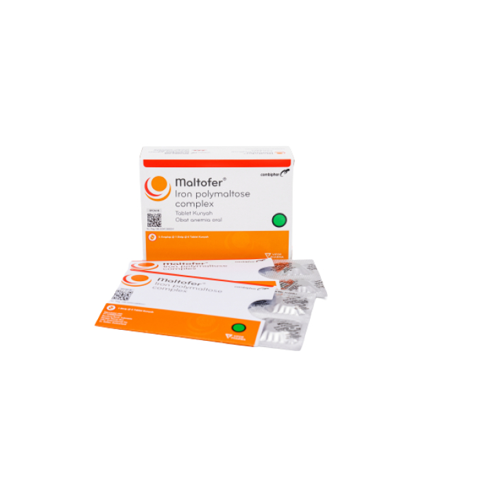 Jual Maltofer - Suplemen Zat Besi - Obat Anemia (Tablet Kunyah ...
