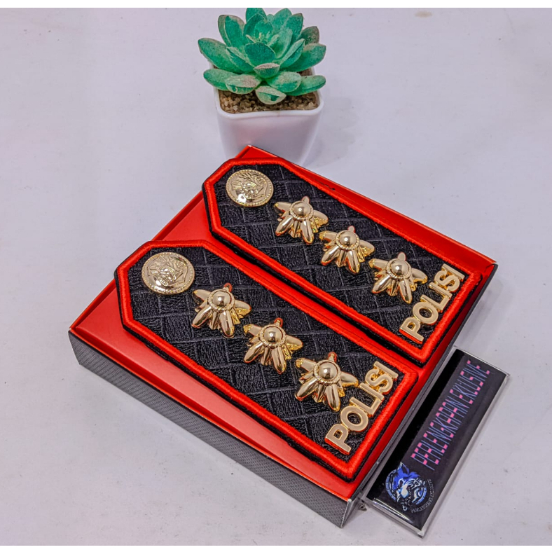 Jual PANGKAT PDH KOMBES = PANGKAT POLISI KOMBES = PANGKAT PDU POLISI ...