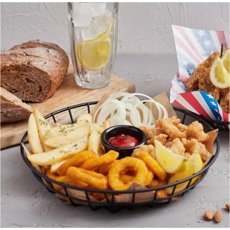 Jual Keranjang Saji Mini Fryer Basket Wadah Kentang Goreng, Sosis ...