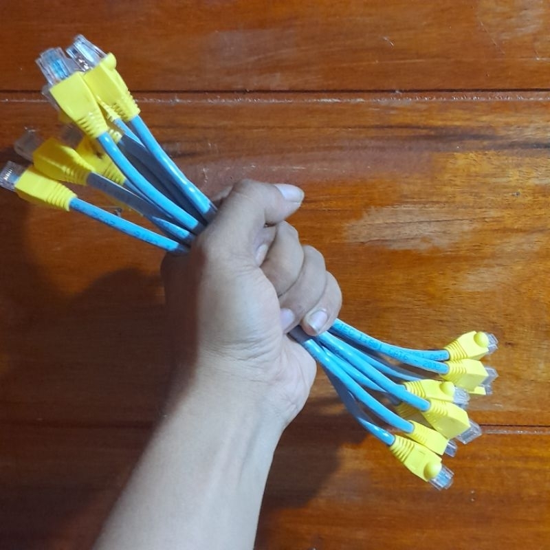 Jual KABEL SERVER GIGABYTE LAN CAT 6 BELDEN 7814A - Cover Kuning ...