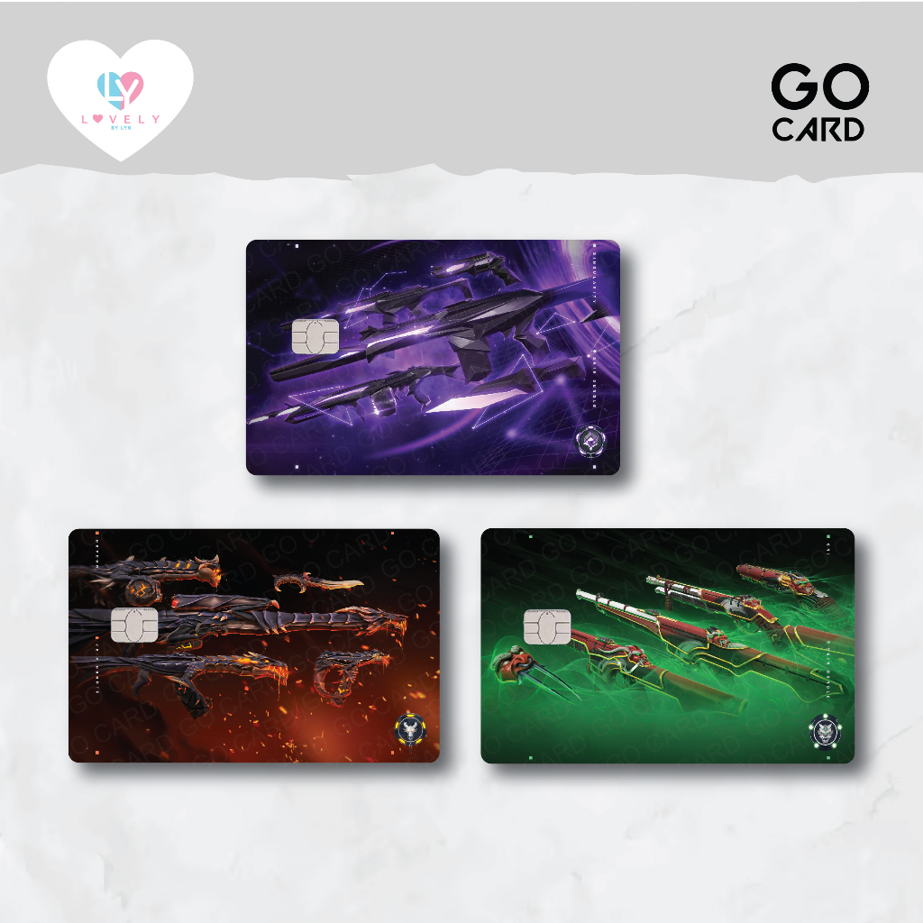 Jual Sticker Kartu ATM Valo Weapon Hologram Emoney Flazz Sticker ...