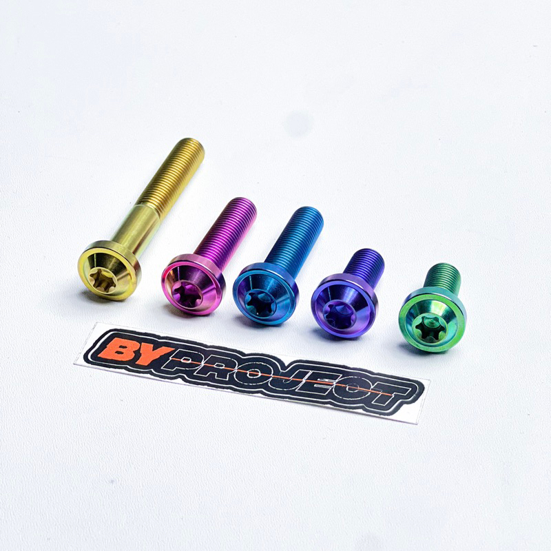 Jual Baut Titanium M10 Drat 14 Bighead | Shopee Indonesia