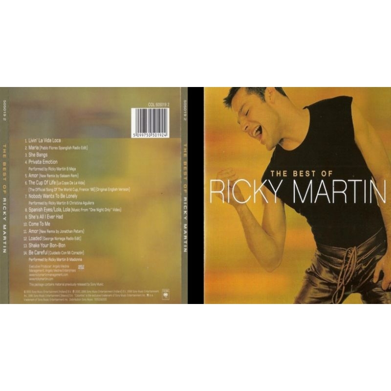 Jual Ricky martin cd album the best of 2001 | Shopee Indonesia