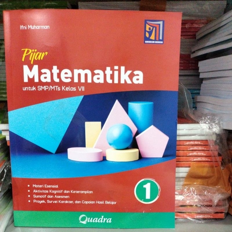 Jual pijar Matematika kelas 7 SMP penerbit Quadra kurikulum merdeka | Shopee Indonesia