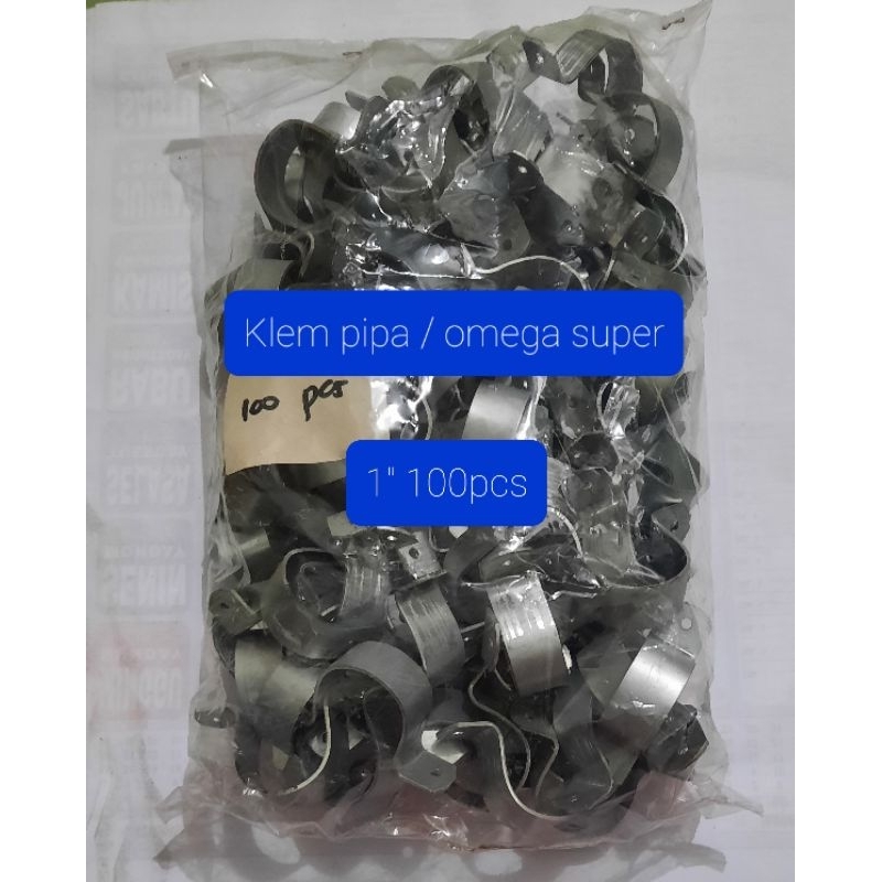 Jual Klem pipa omega tebal 11/4inc | Shopee Indonesia