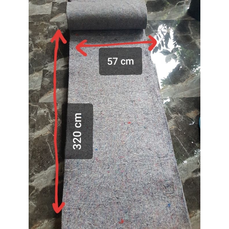 Jual Karpet Glasswool (Tebal 1 cm, Pjg 320 cm X Lbr 57 cm) Karpet ...