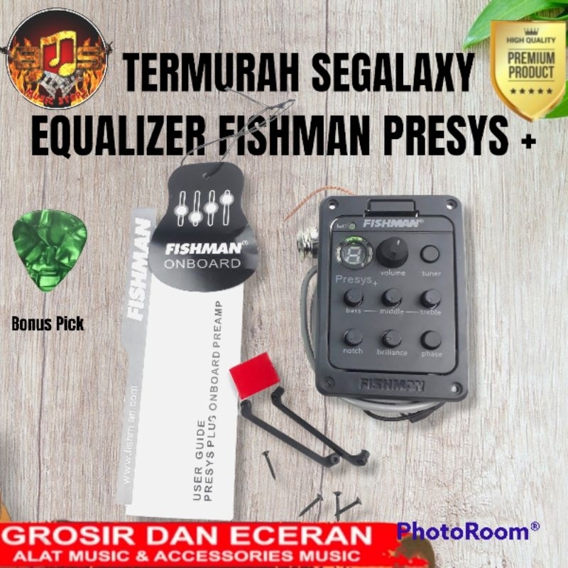Jual Equalizer Fishman Preys Plus Onboard Pream | Shopee Indonesia
