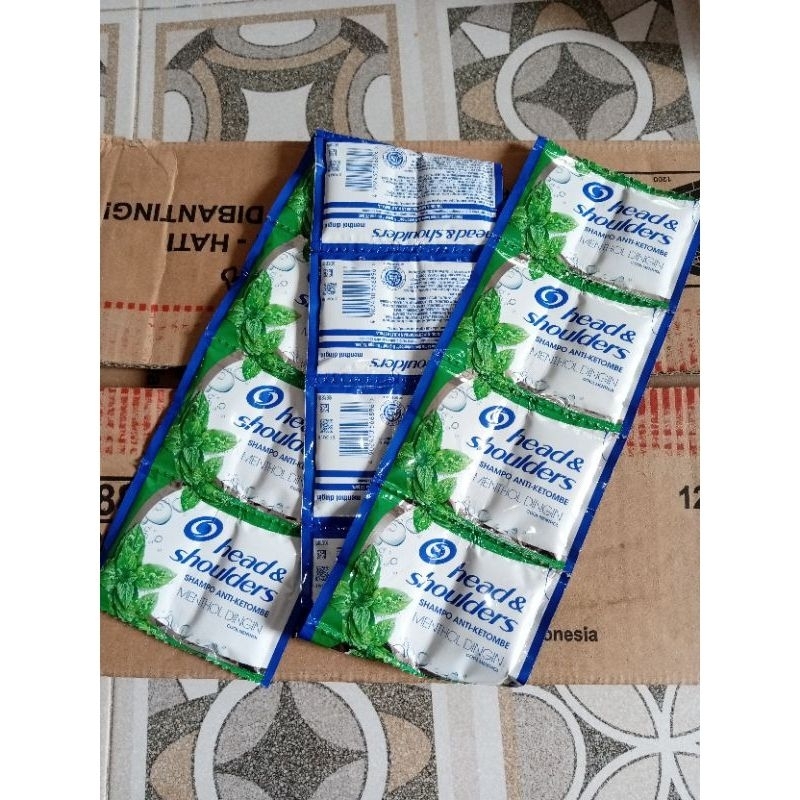 Jual Shampo Head&Shoulders Cool Menthol Sachet | Shopee Indonesia