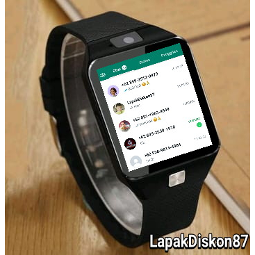 Jual Jam Tangan Hp Android Pria Wanita Smartwatch D20 Y68 FD68 Dz09 A1 ...