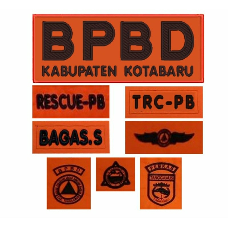 Jual LAMBANG BPBD BORDIR TIMBUL | Shopee Indonesia