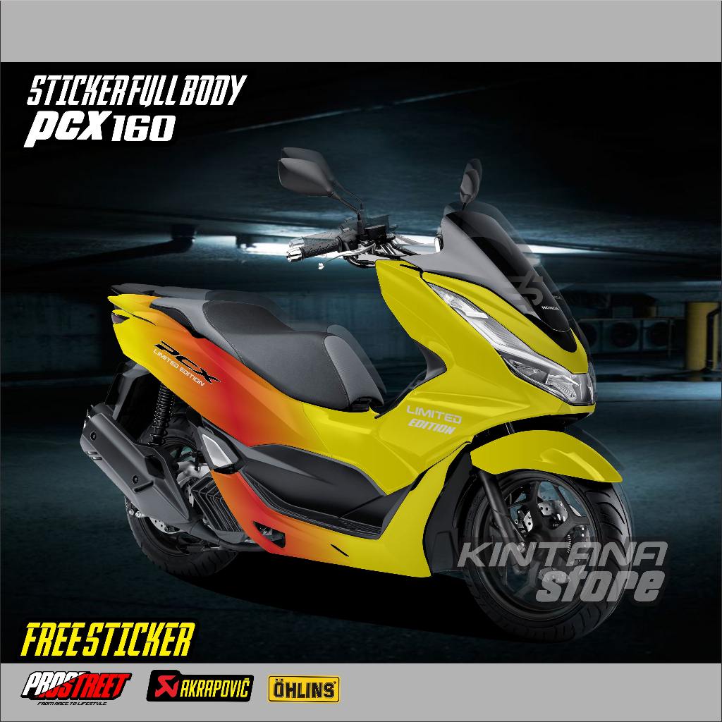 Jual decal pcx 160 full body sticker variasi motor honda new pcx ...