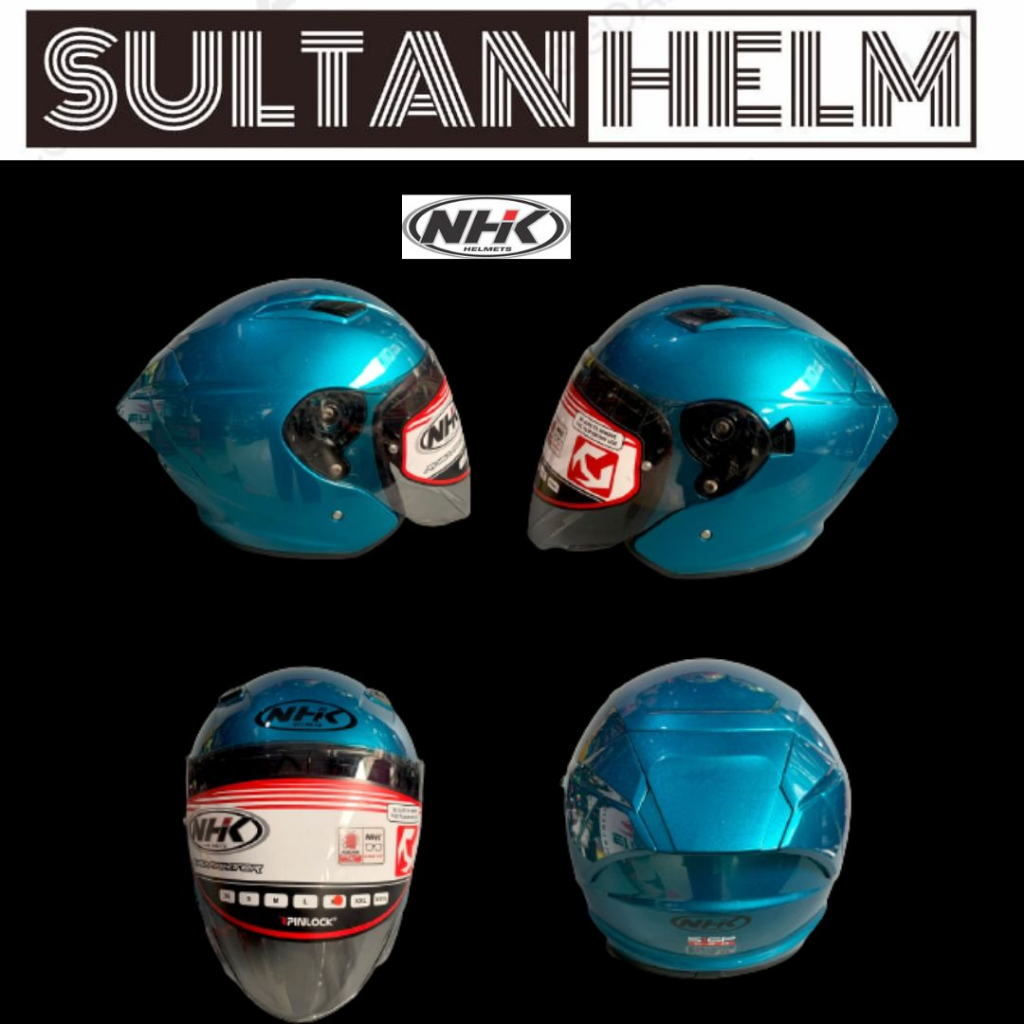 Jual NHK S1 GP PRO SOLID | DD-Ring | Double Visor | Shopee Indonesia