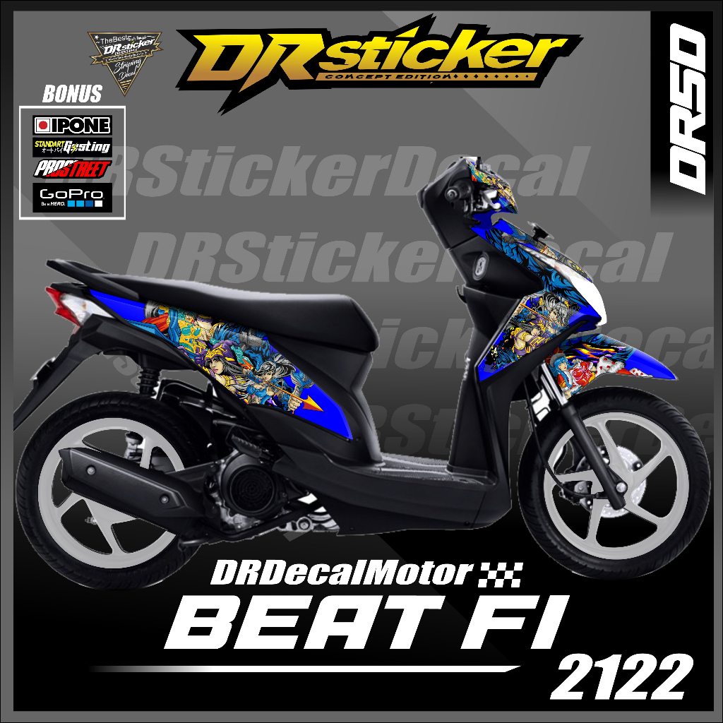 Jual STIKER DECAL BEAT FI FULLBODY MOTIF MOBILE LEGEND | Shopee Indonesia