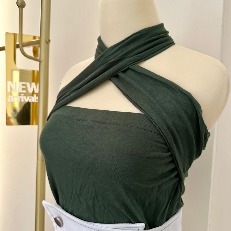 Jual Halter X Tank Top | Atasan Sexy Korean Fashion | Maimon Grosir ...