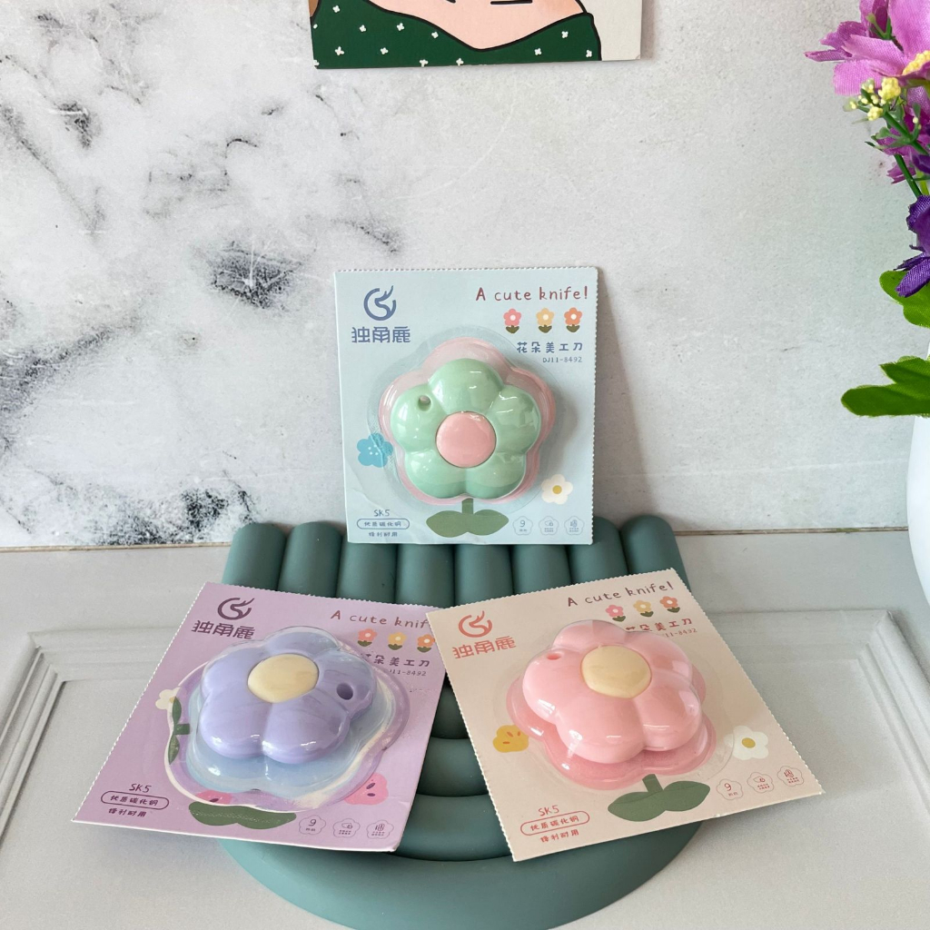 Jual Cutter Mini Lucu Flower Bunga Unik ada 3 Warna Termurah Best ...