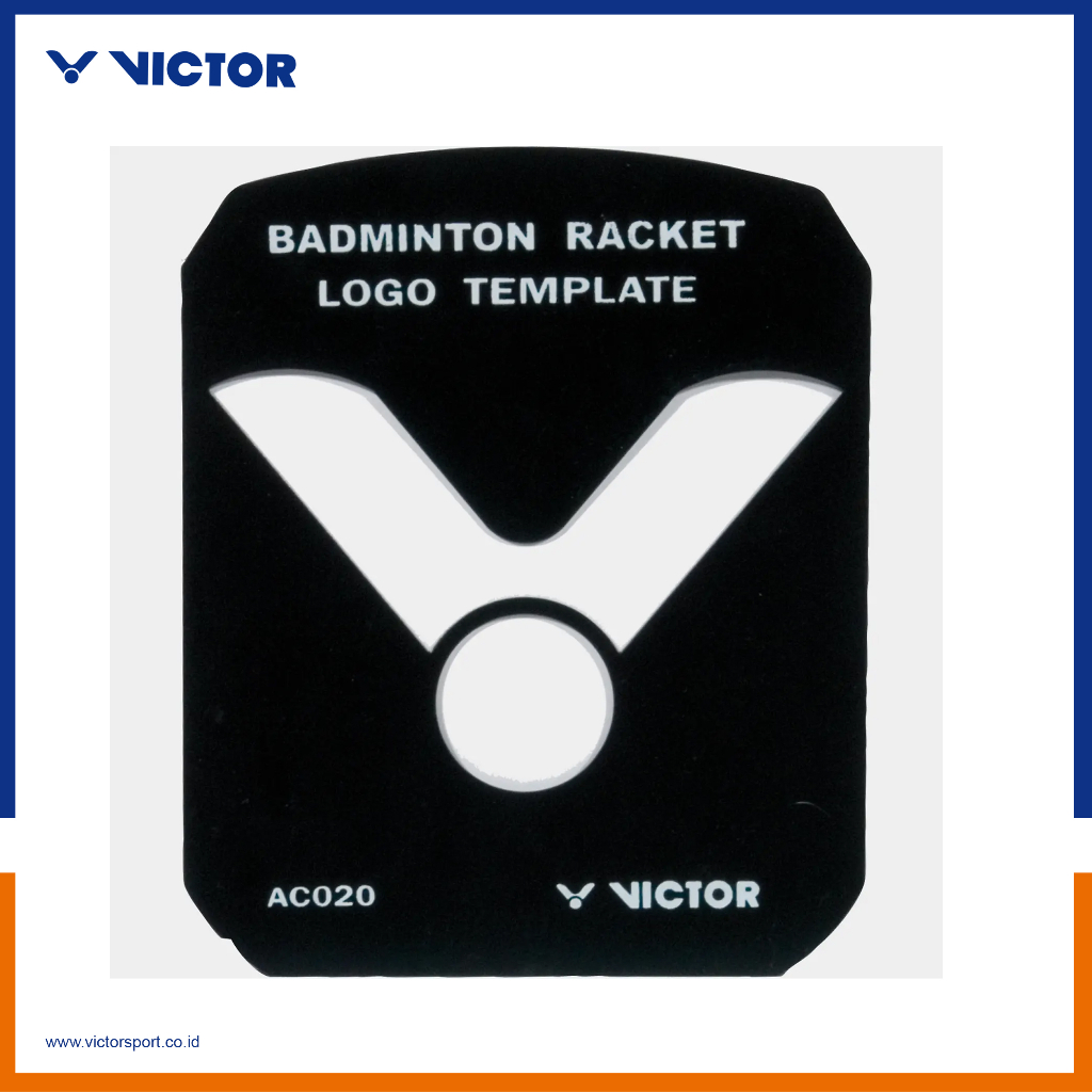 Jual VICTOR logo Raket Badminton / Logo Stencil Ac-020 | Shopee Indonesia