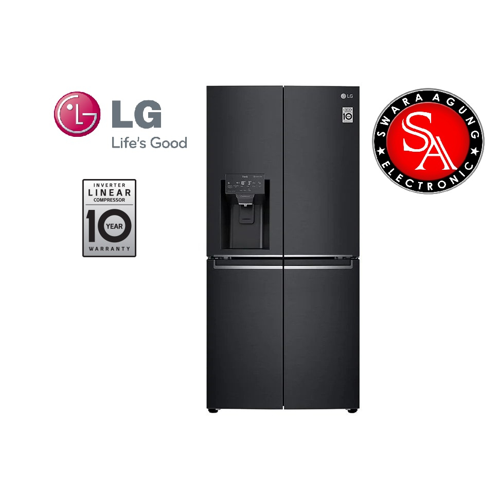 Jual Kulkas Side By Side 4 Pintu LG Type : GC-L22FFLQB (Khusus Daerah Medan) | Shopee Indonesia