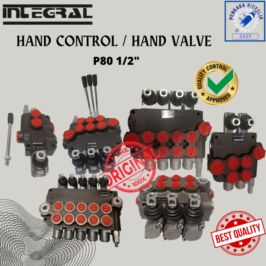Jual HAND CONTROL/HAND VALVE HIDROLIK P80 1/2 TYPE IHV ...
