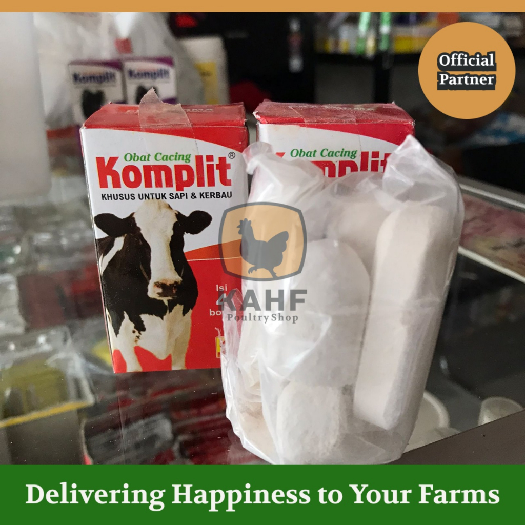 Jual Obat Cacing Sapi Kambing Komplit isi 4 Bolus Eka Farma Domba ...