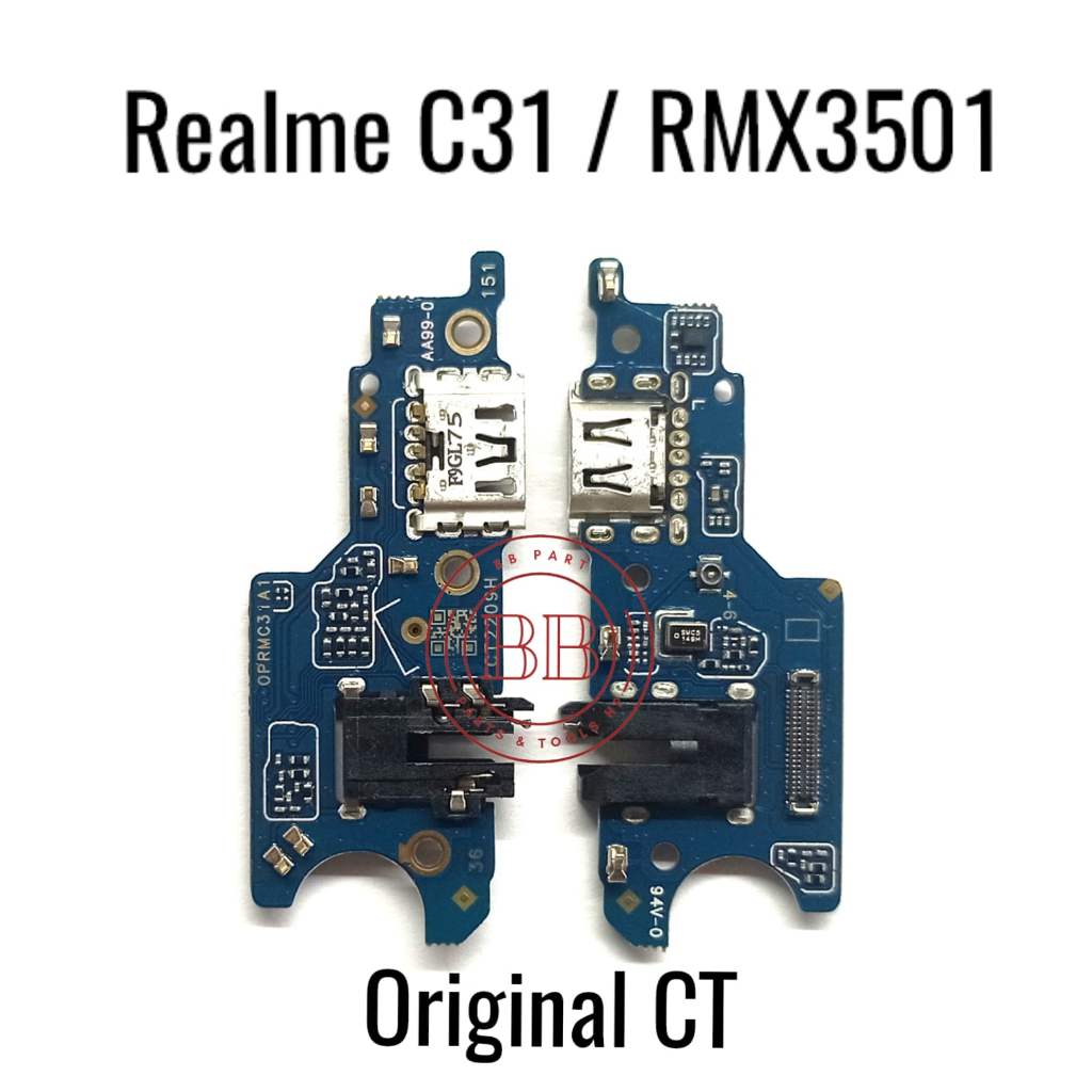 Jual Papan Konektor PCB Cas + Mic + Handsfree Realme C31 / RMX3501 ...