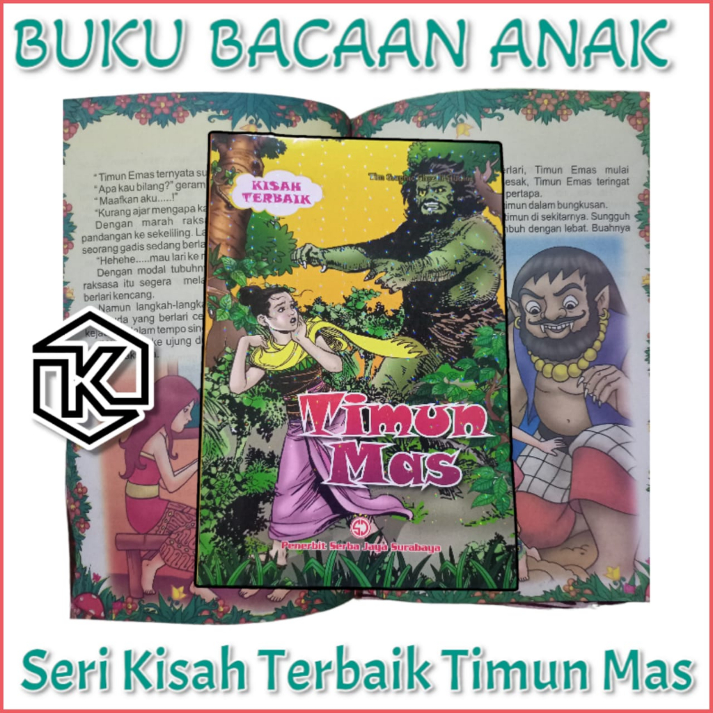 Jual Timun Mas [8 Judul dalam 1 Buku] / Buku Cerita Anak Seri Kisah ...