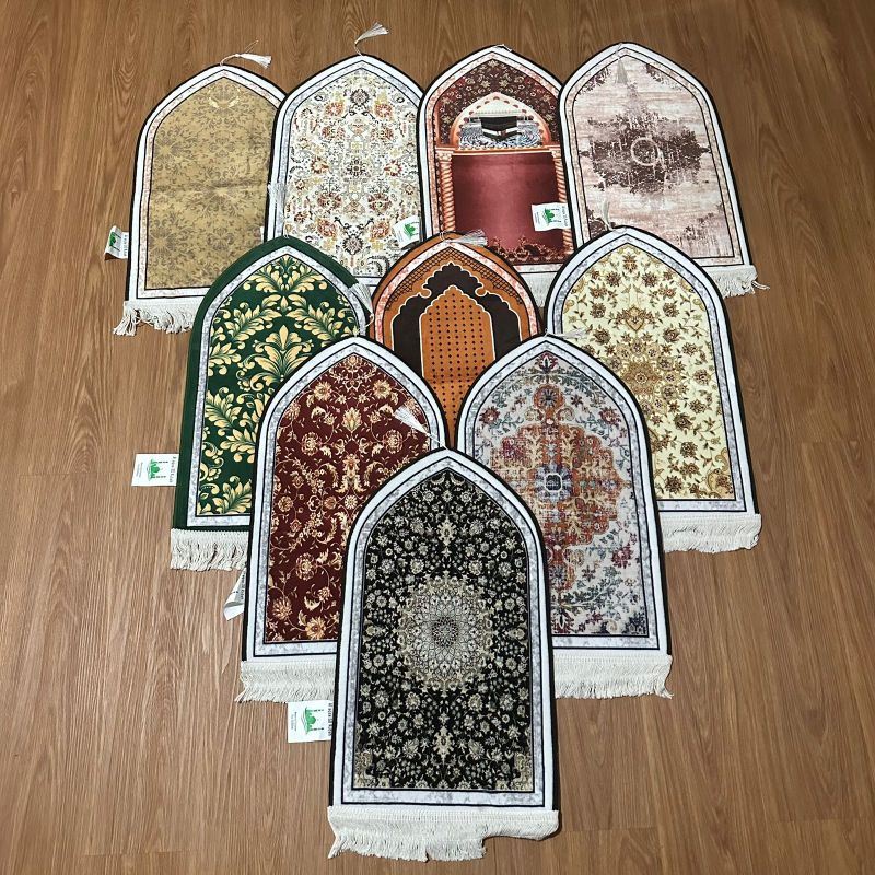 Jual Sajadah kubah mini motif dan polos isi 100 pcs | Shopee Indonesia