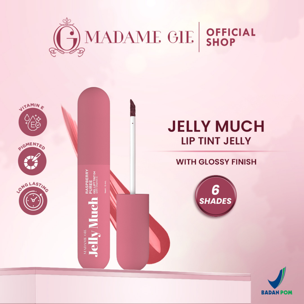 Jual Madame Gie Madame Jelly Much - Lip Tint Jelly | Shopee Indonesia