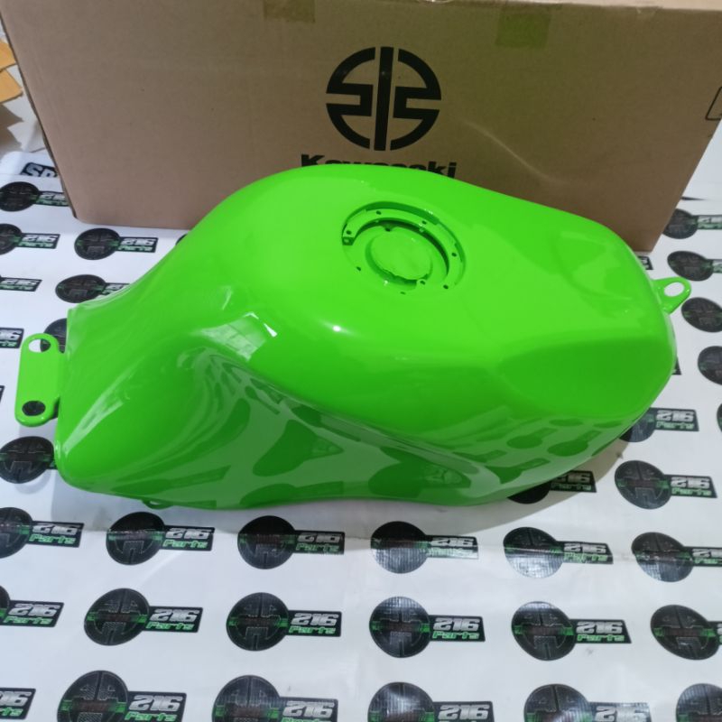 Jual Tangki tengki Tanki bensin Hijau solid Ninja RR Original Kawasaki ...