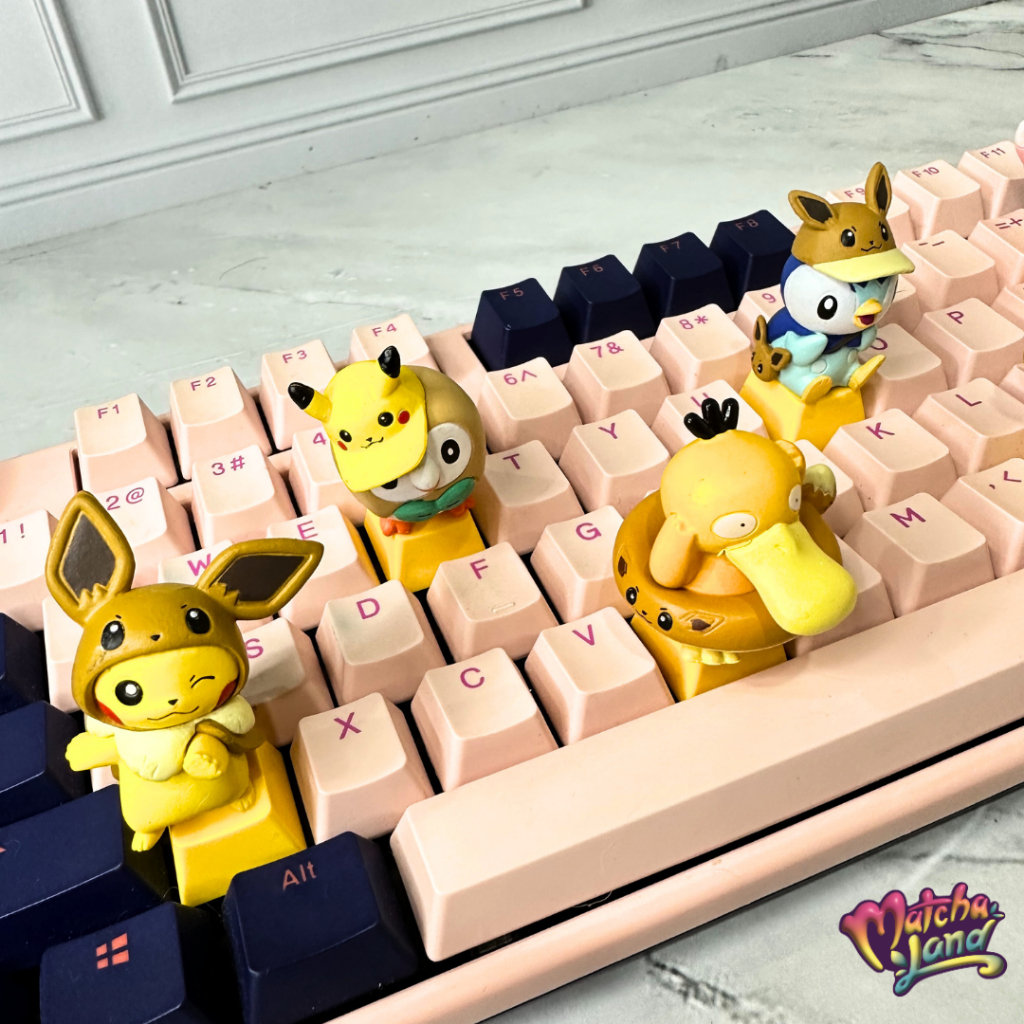 Jual Pokemon Keycaps Mechanical Keyboard, Pokemon Game | MatchaLand ...