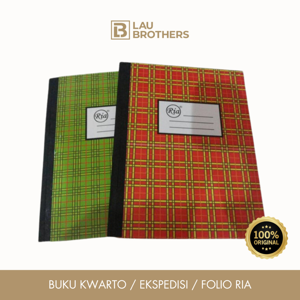 Jual RIA Buku Kwarto 100Lembar (1Buku) | Shopee Indonesia
