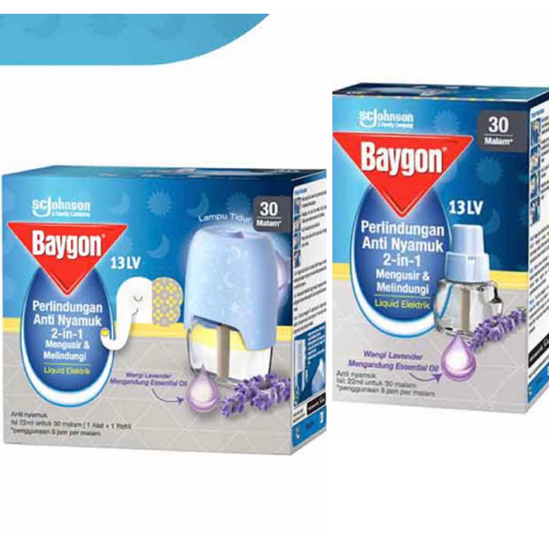 Jual Baygon liquid elektrik refill 22ml lavender & orange blossom | Shopee Indonesia