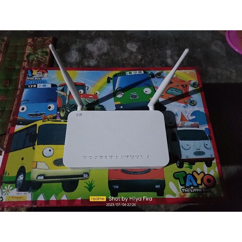 Jual Router ZTE f609 V3 port biru + adaptor | Shopee Indonesia