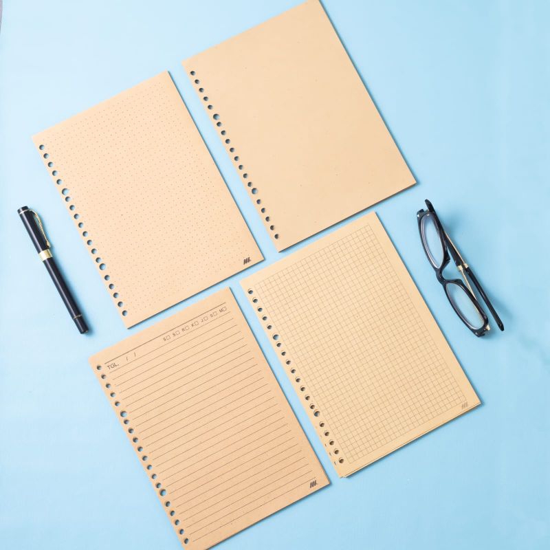 Jual Refill/Isi Ulang Kertas Notebook A5/ brownpaper B5/Murah Terlaris ...