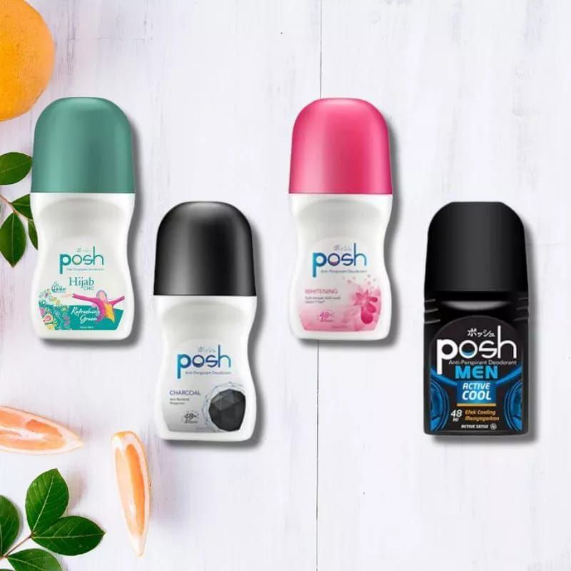 Jual posh deodorant roll on 50ml all variant | Shopee Indonesia
