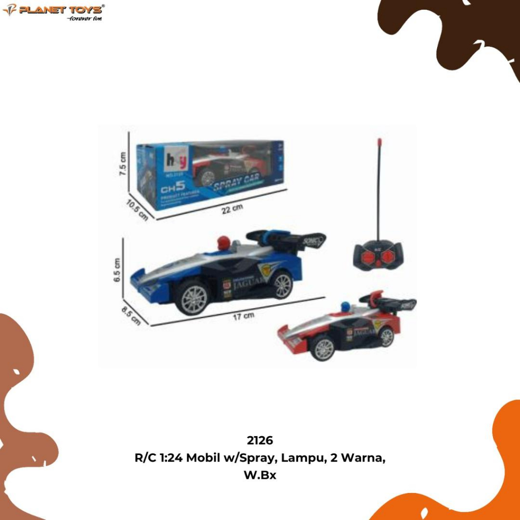 Jual Mobil w/Spray, Lampu, 2 Warna mainan remote | Shopee Indonesia