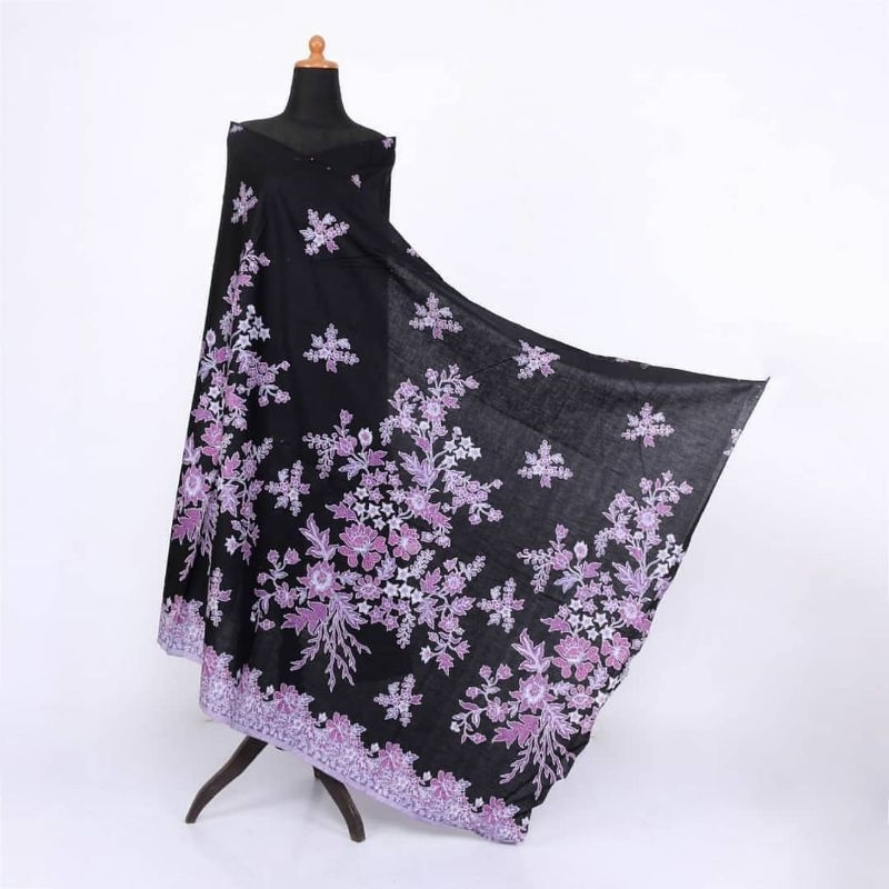 Jual Kain Batik Jarik Kebaya Modern Sakura Kode 1232 Couple Katun ...