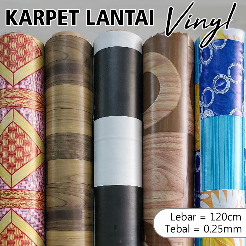 Jual Karpet Lantai/Meja Plastik/Vinyl Lebar 120cm x Panjang per 50cm | Shopee Indonesia