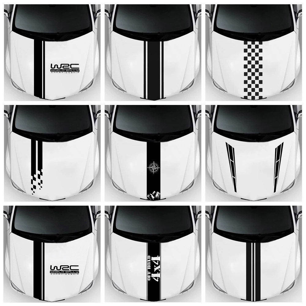 Jual Stiker Kap Mobil Model Garis Simple Elegan Terbaru | Shopee Indonesia