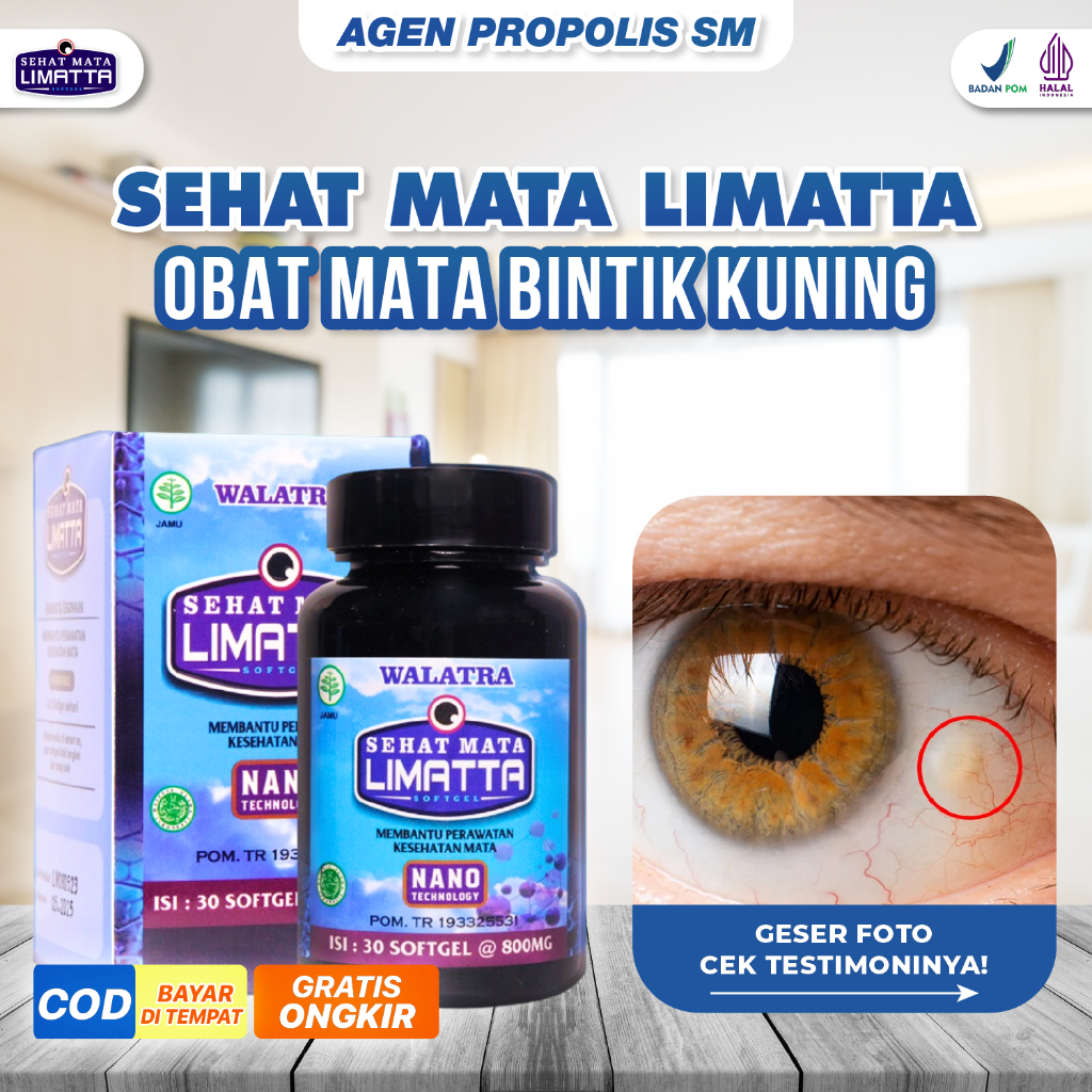 Jual Obat Mata Bintik Kuning, Noda Kuning, Pinguecula, Sehat Mata ...