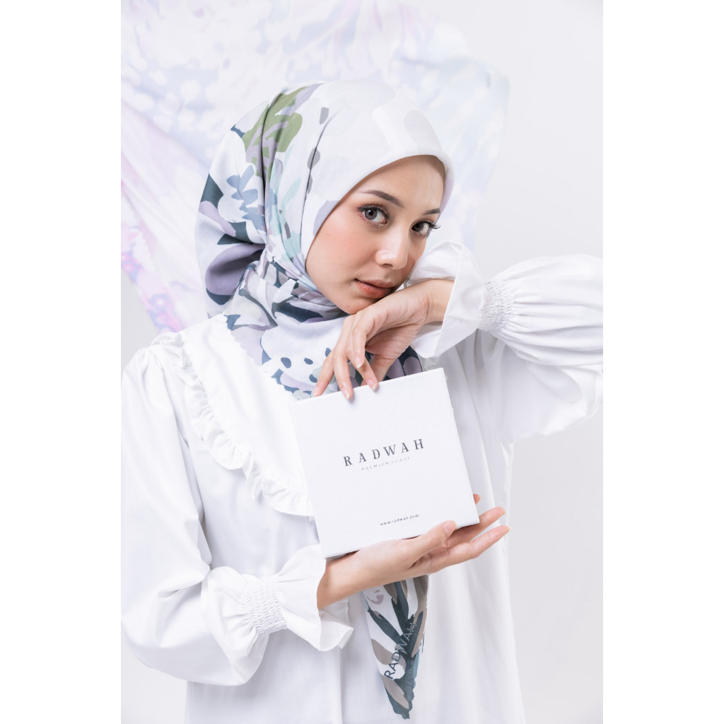Jual Radwah - Adeeva Scarf - Scarf Motif | Shopee Indonesia