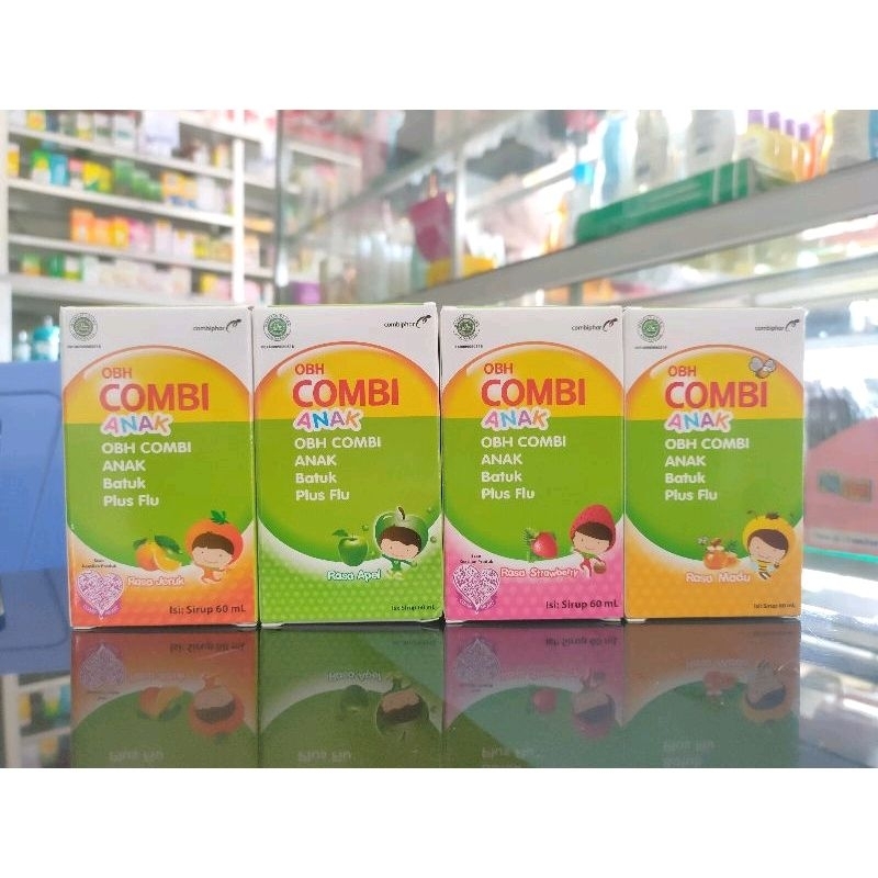 Jual OBH COMBI ANAK || SYIRUP BATUK PILEK PADA ANAK || | Shopee Indonesia