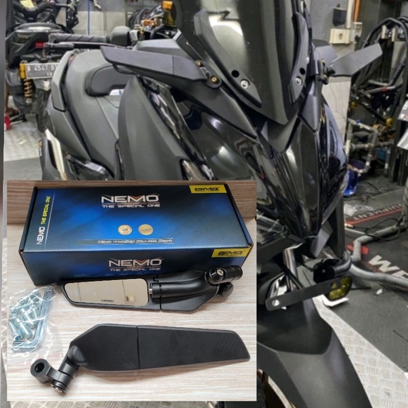 Jual SPION WINGLET NEMO YAMAHA XMAX | Shopee Indonesia