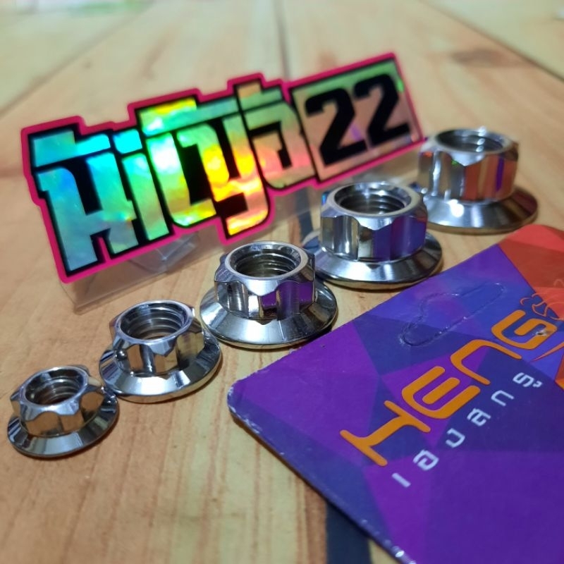 Jual mur 10 12 14 17 19 model gear tipis glossy original Heng thailand ...
