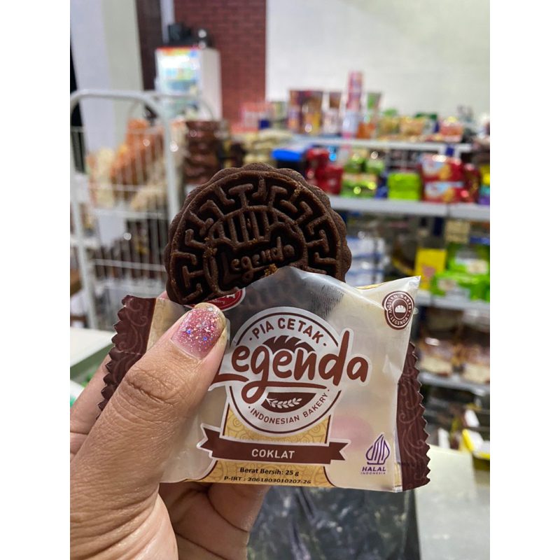 Jual Pia Cetak Legenda Mini Mooncake Isian Coklat 20 x 25 gram | Shopee ...