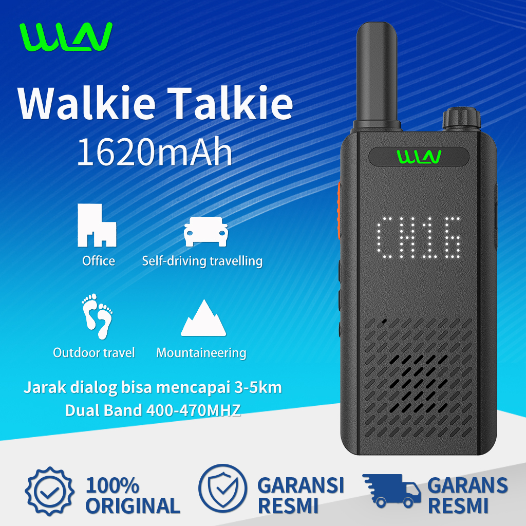 Jual HT Walkie Talkie Tampilan Digital WLN KD-C170 Portable Walky Talky ...