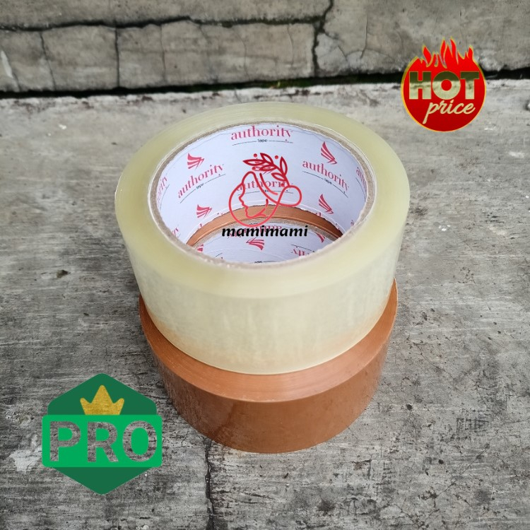 Jual Lakban Bening & Coklat 45mm x 100 yard Selotip 2 inch x 100Yard Kuat Ekonomis | Shopee ...